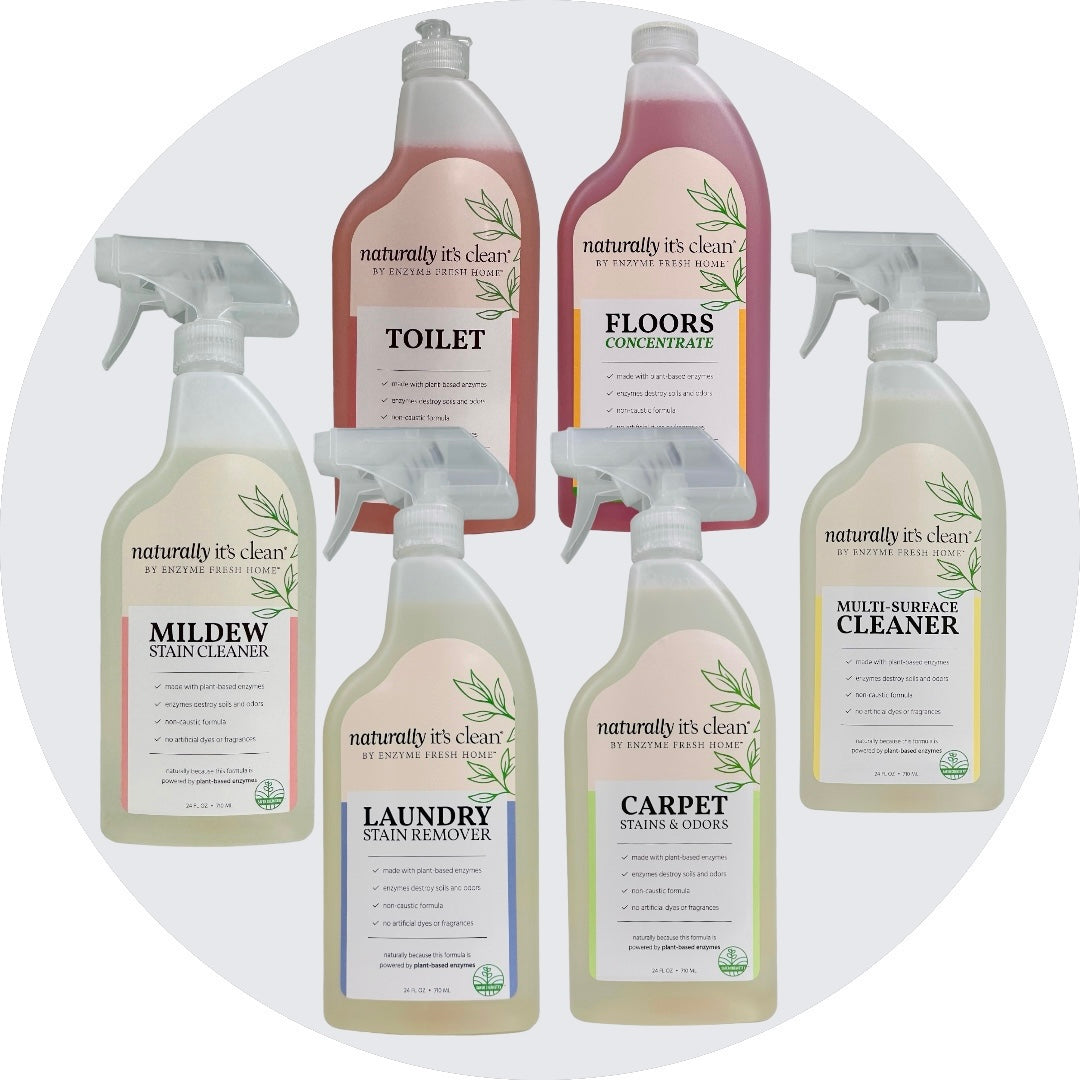 Essentials Plus Kit - 6 Pack – Naturally It's Clean