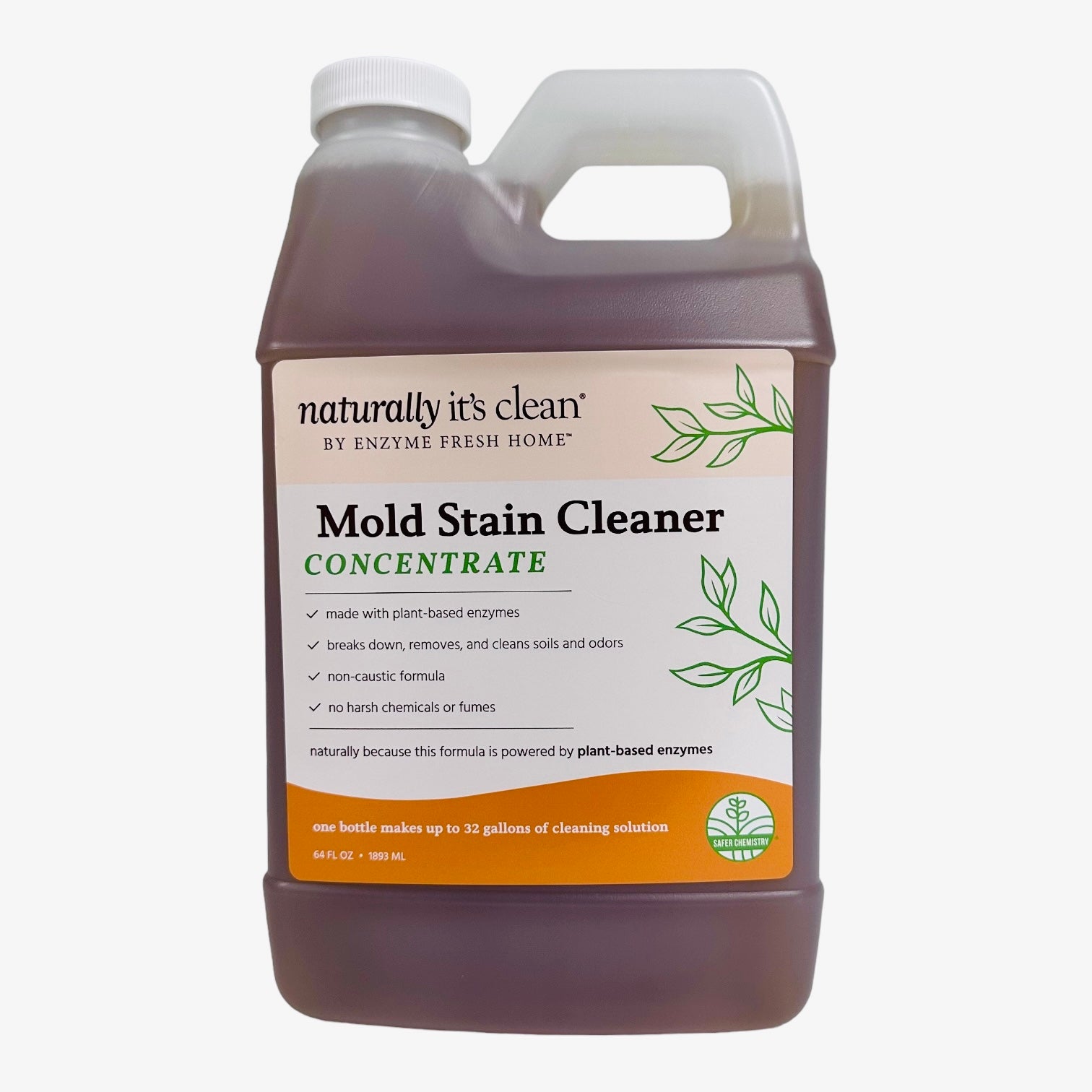 Mold Stain Cleaner Concentrate 64 oz – Naturally It's Clean